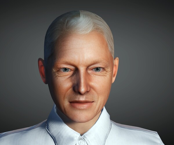 ArtStation - Bill Clinton/42nd President of the United States with ...