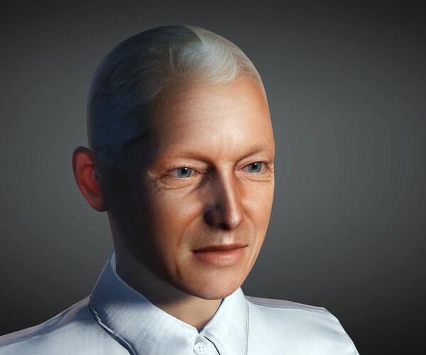 ArtStation - Bill Clinton/42nd President of the United States with ...