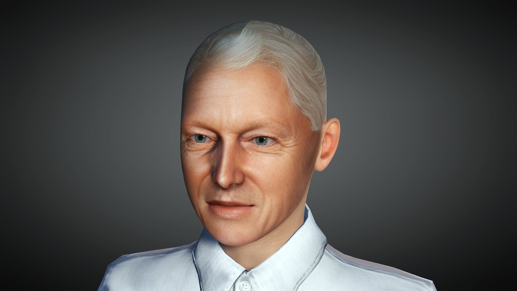ArtStation - Bill Clinton/42nd President of the United States with ...