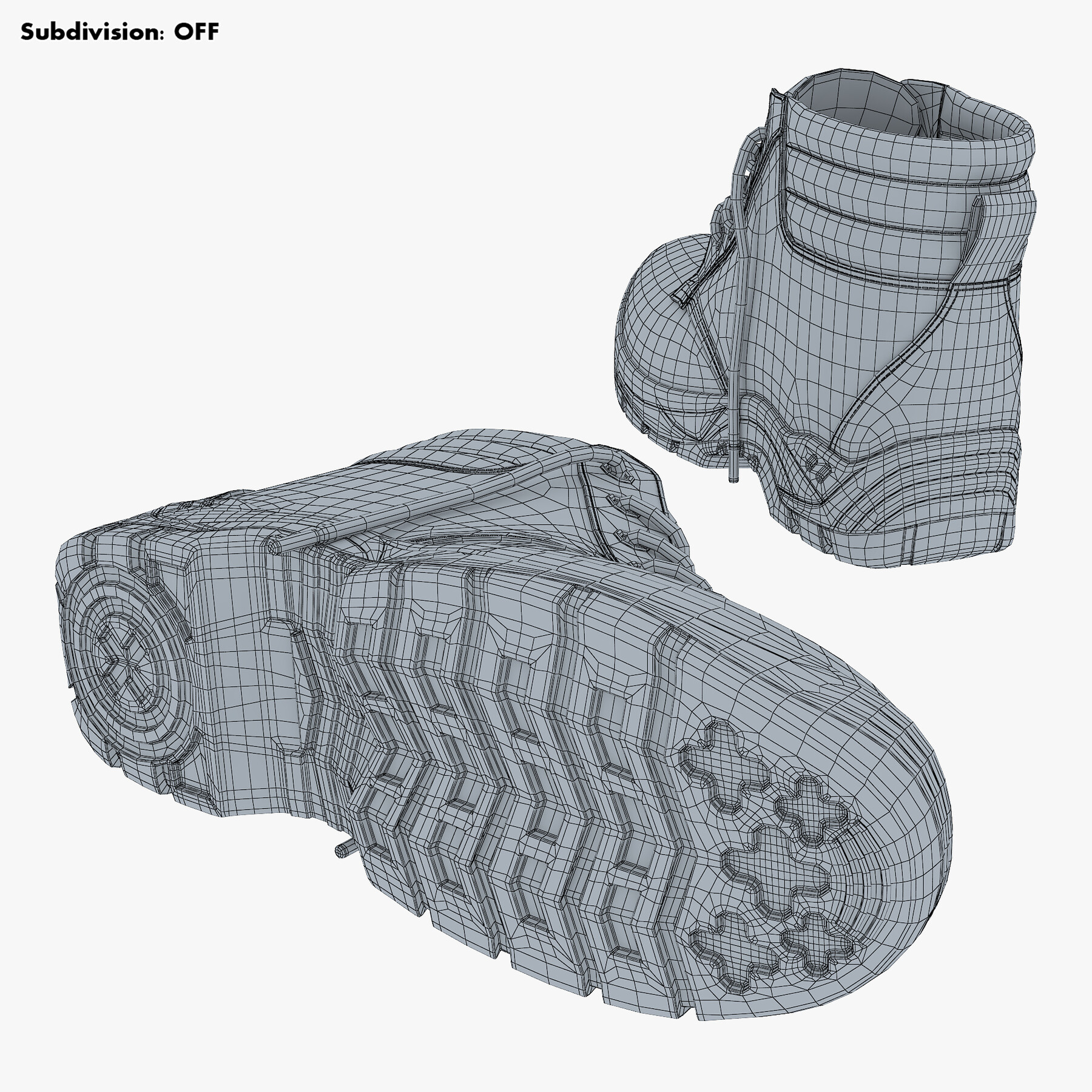 ArtStation - Safety Work Boots M 1 | Resources