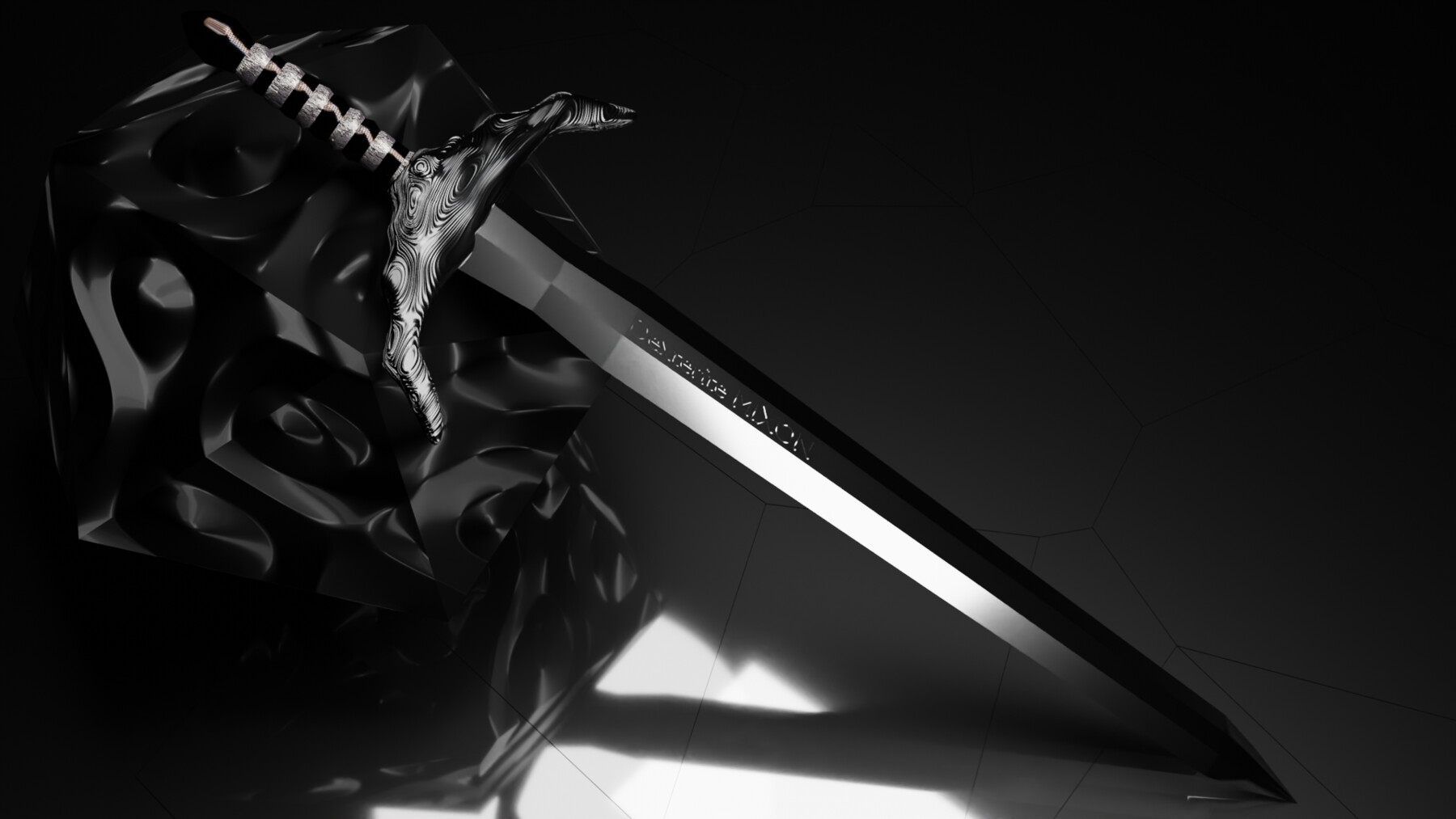 ArtStation - 3D model of a Sword | Resources