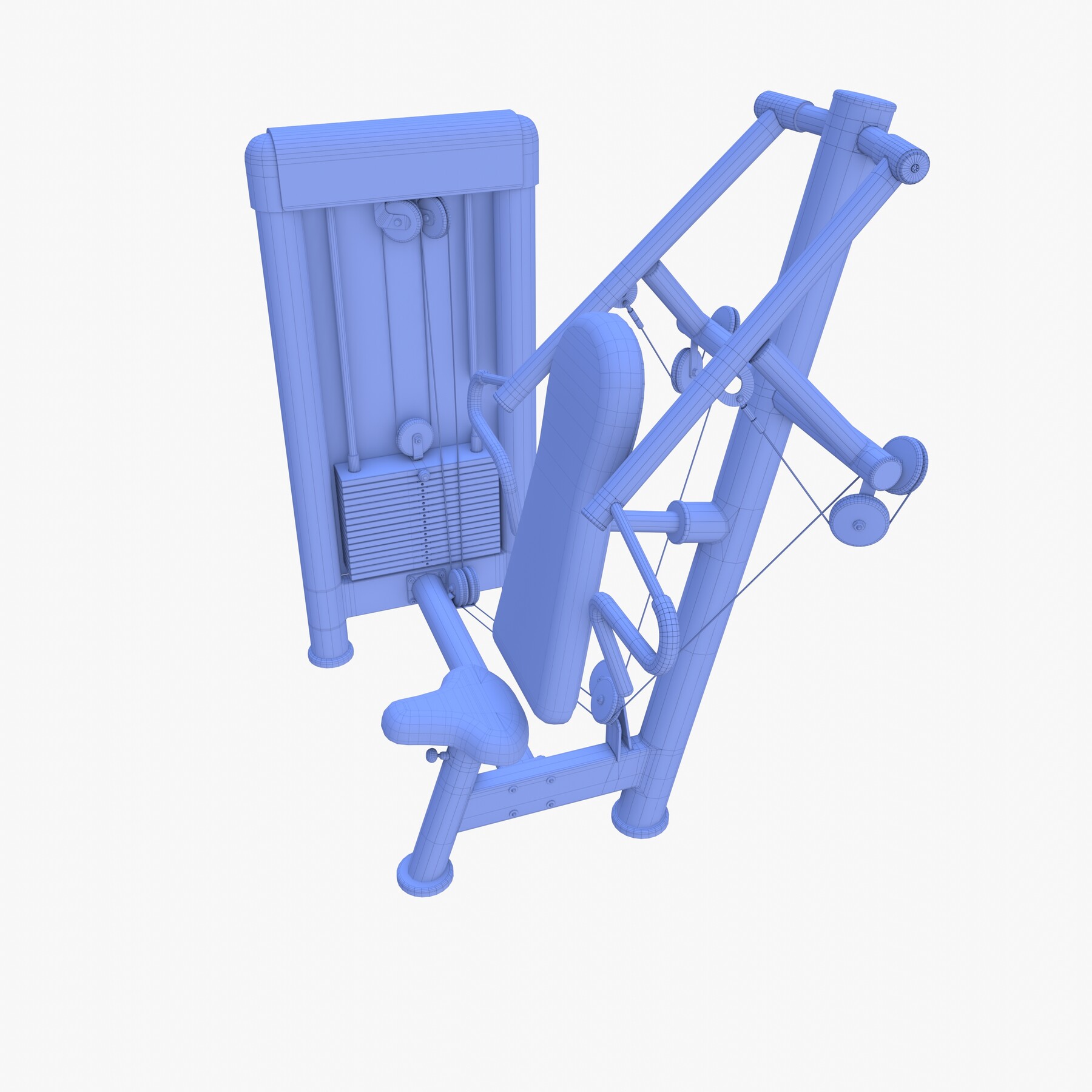ArtStation - Inclined chest press machine | Game Assets