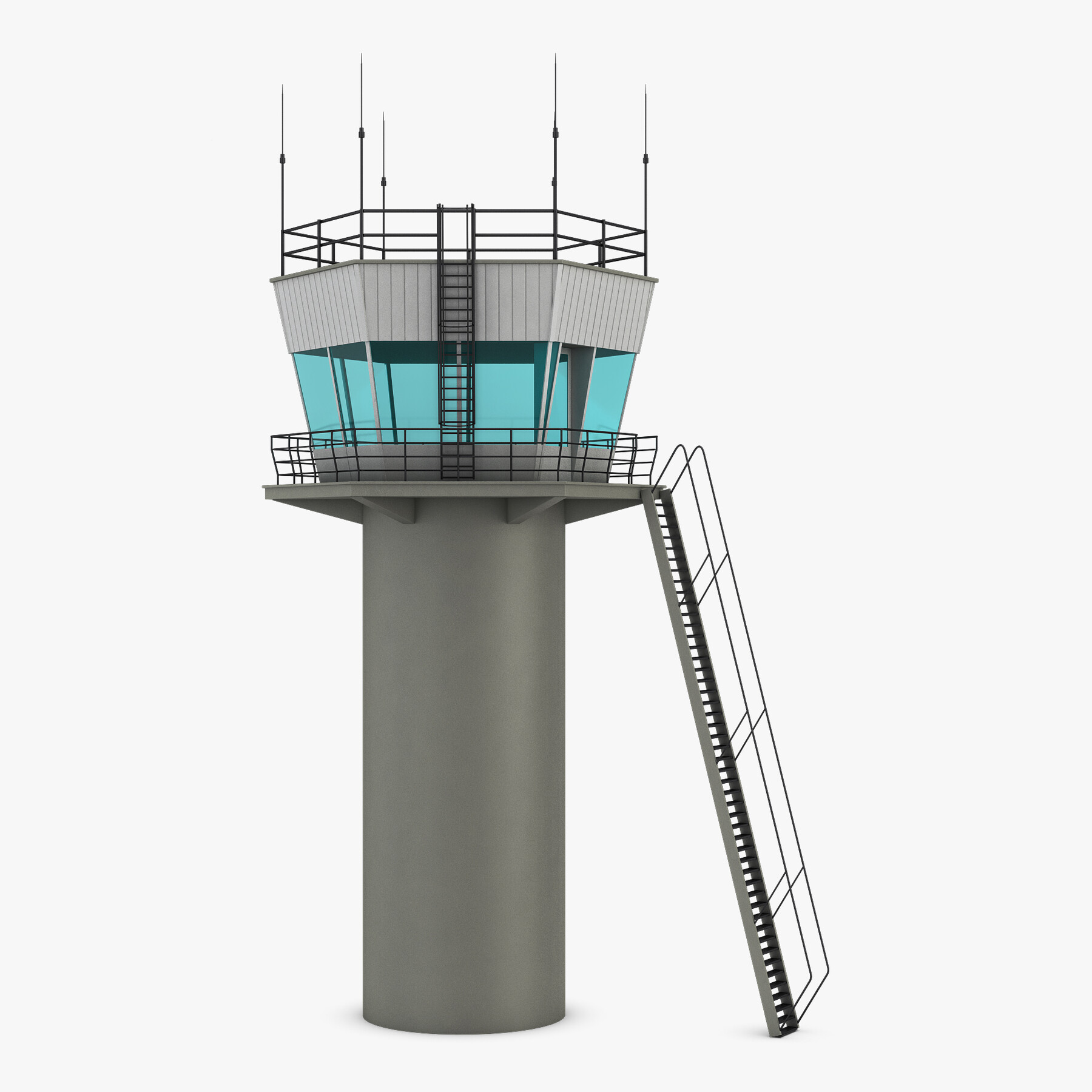 ArtStation - Airport Air Traffic Control Tower M 1 | Resources