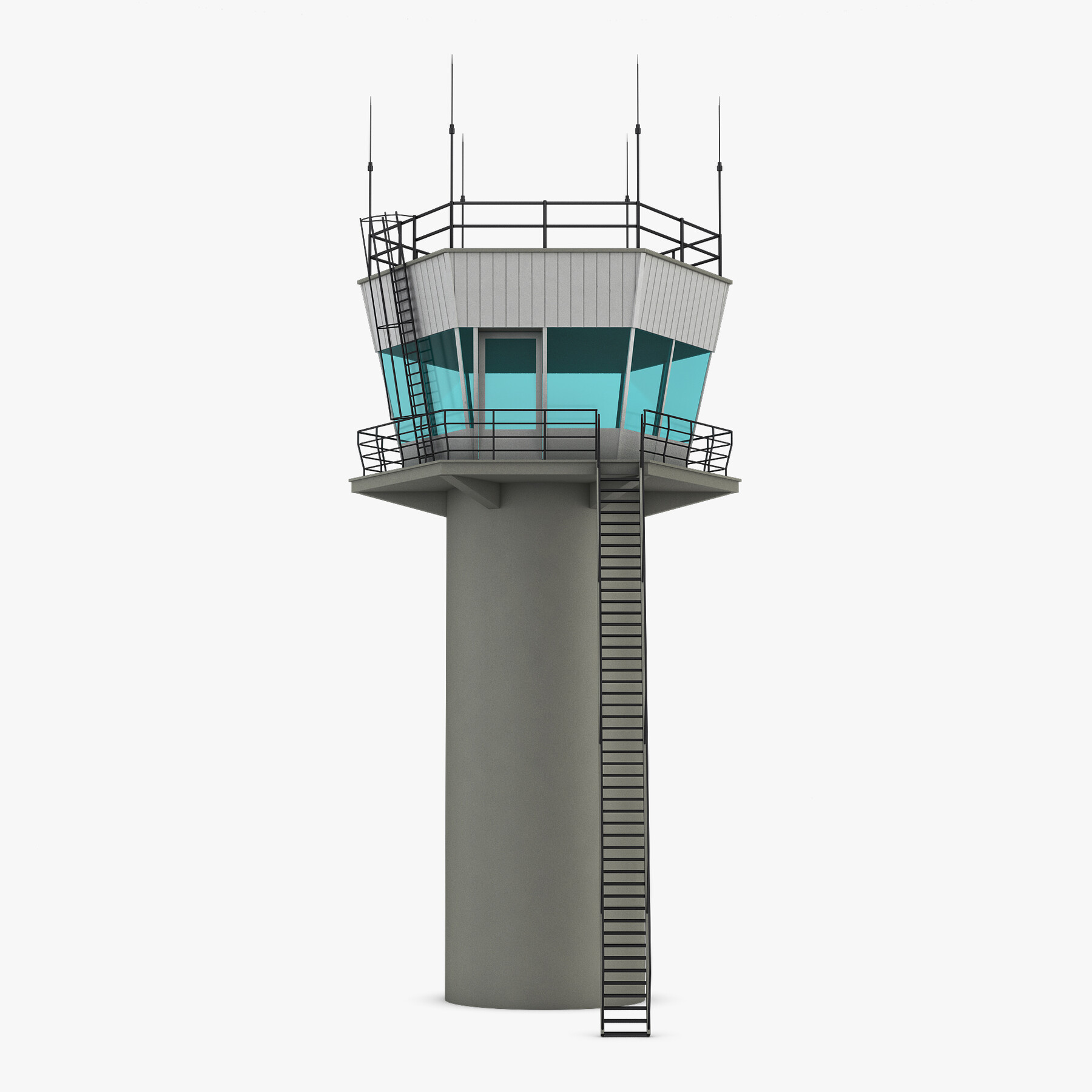 ArtStation - Airport Air Traffic Control Tower M 1 | Resources