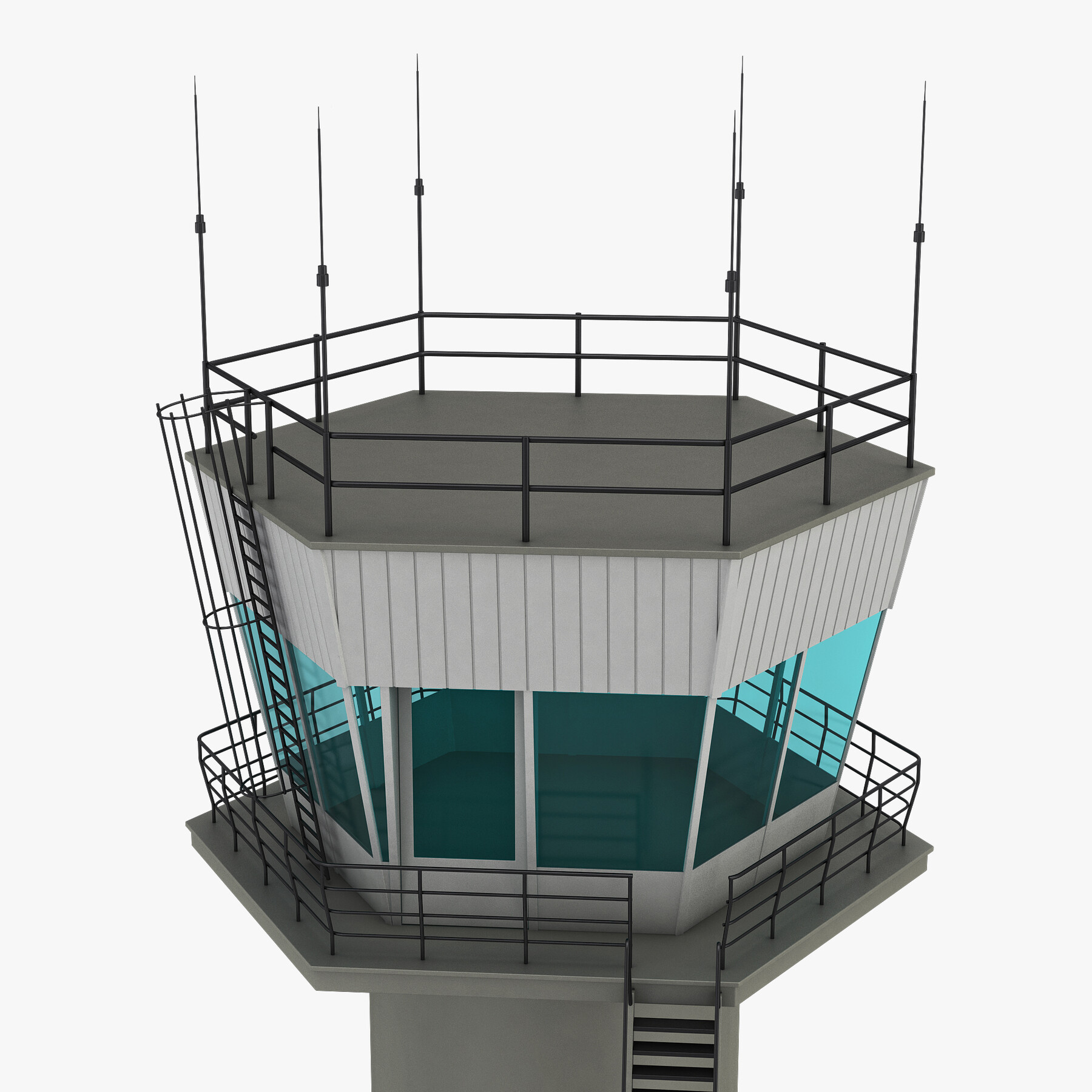 ArtStation - Airport Air Traffic Control Tower M 1 | Resources