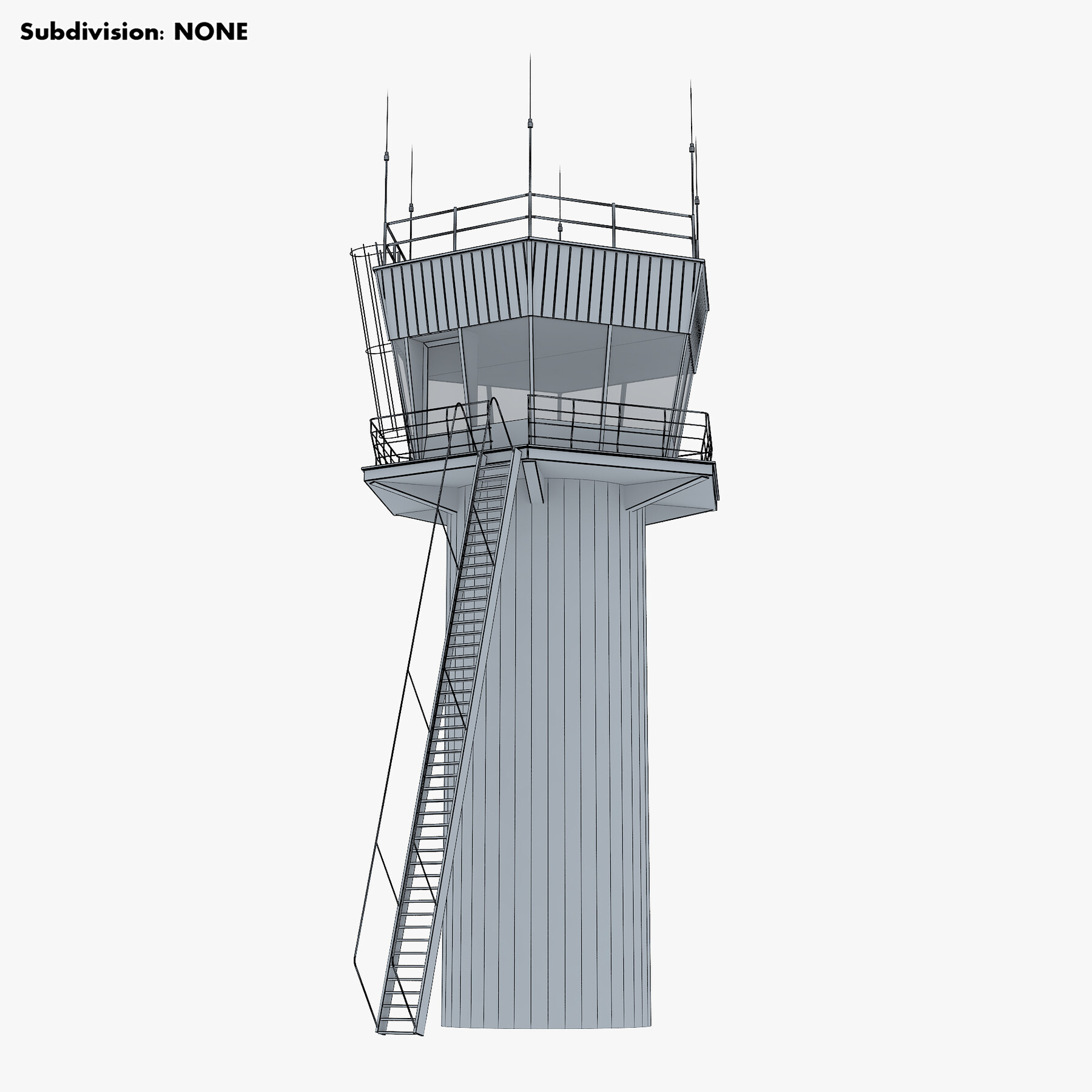 ArtStation - Airport Air Traffic Control Tower M 1 | Resources
