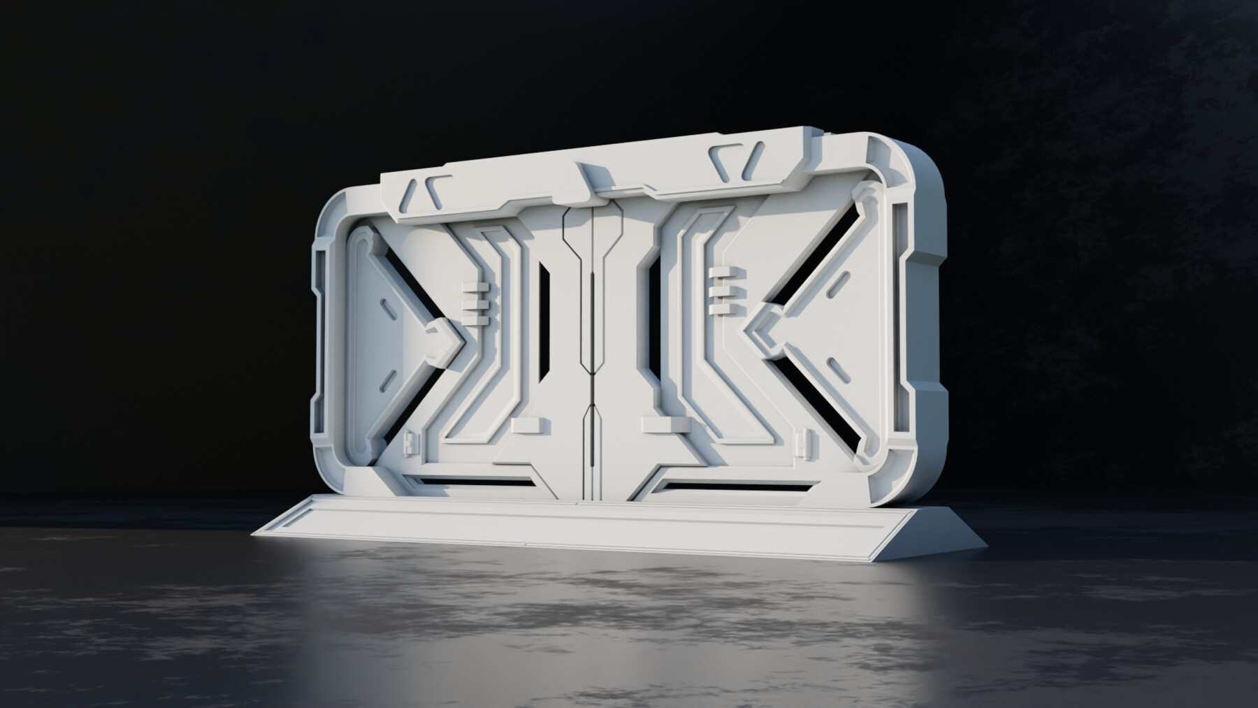 ArtStation - SCI FI Gates | Resources