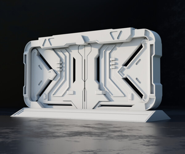 ArtStation - SCI FI Gates | Resources