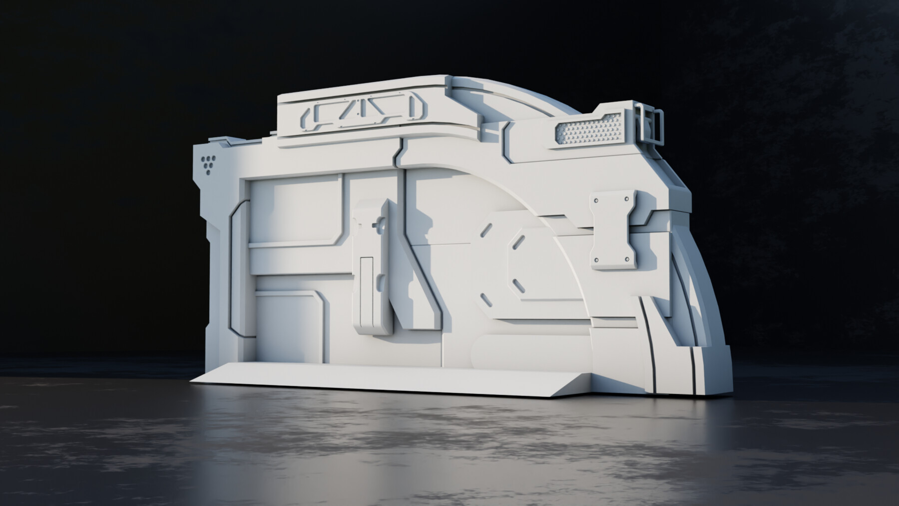 ArtStation - SCI FI Gates | Resources