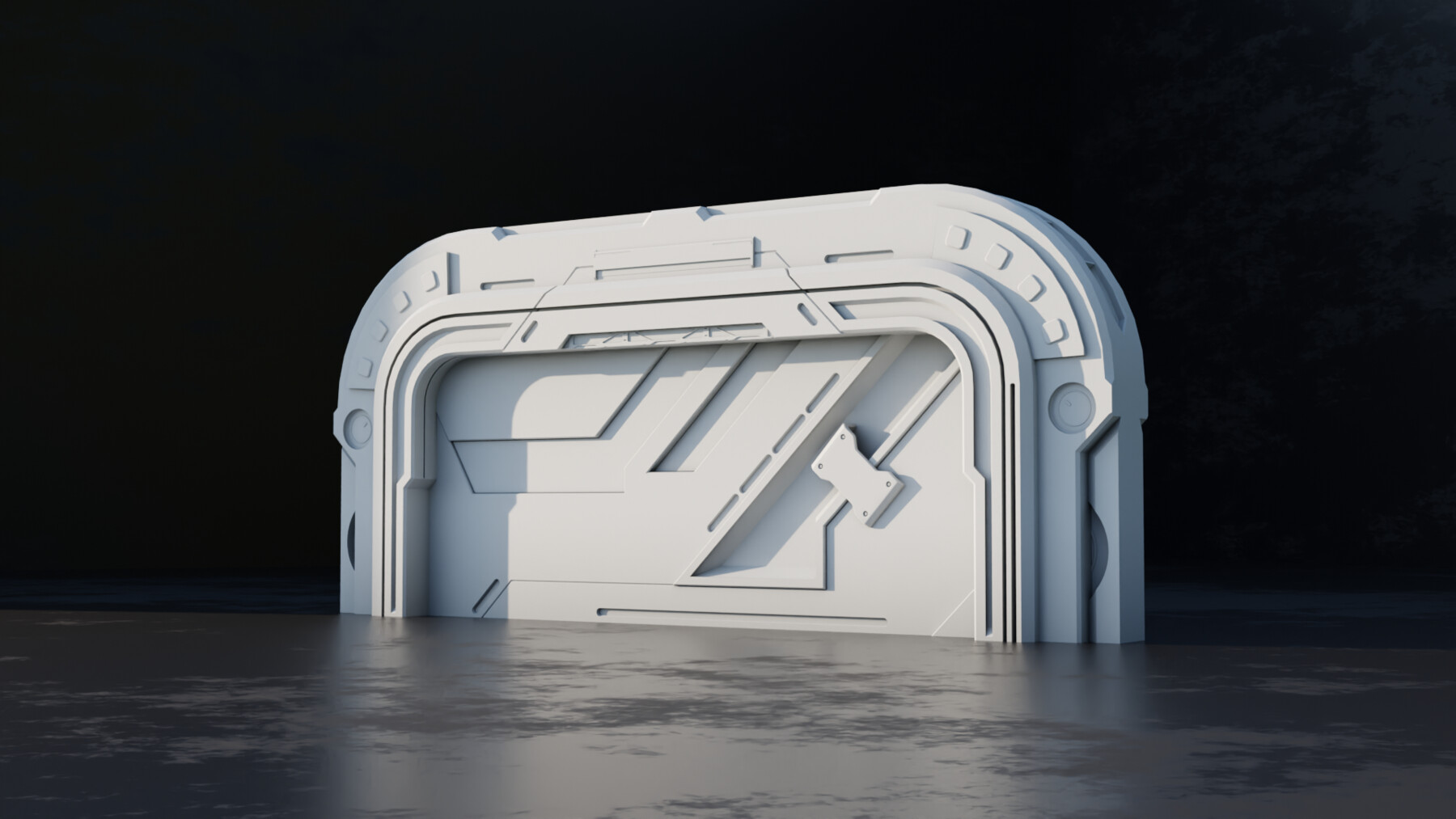 ArtStation - SCI FI Gates | Resources