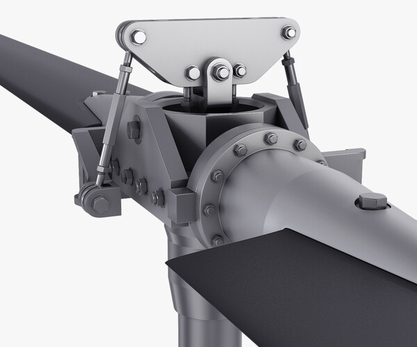 ArtStation - Helicopter Main Rotor System v 1 | Resources