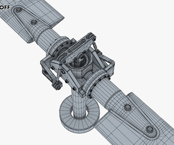 ArtStation - Helicopter Main Rotor System v 1 | Resources