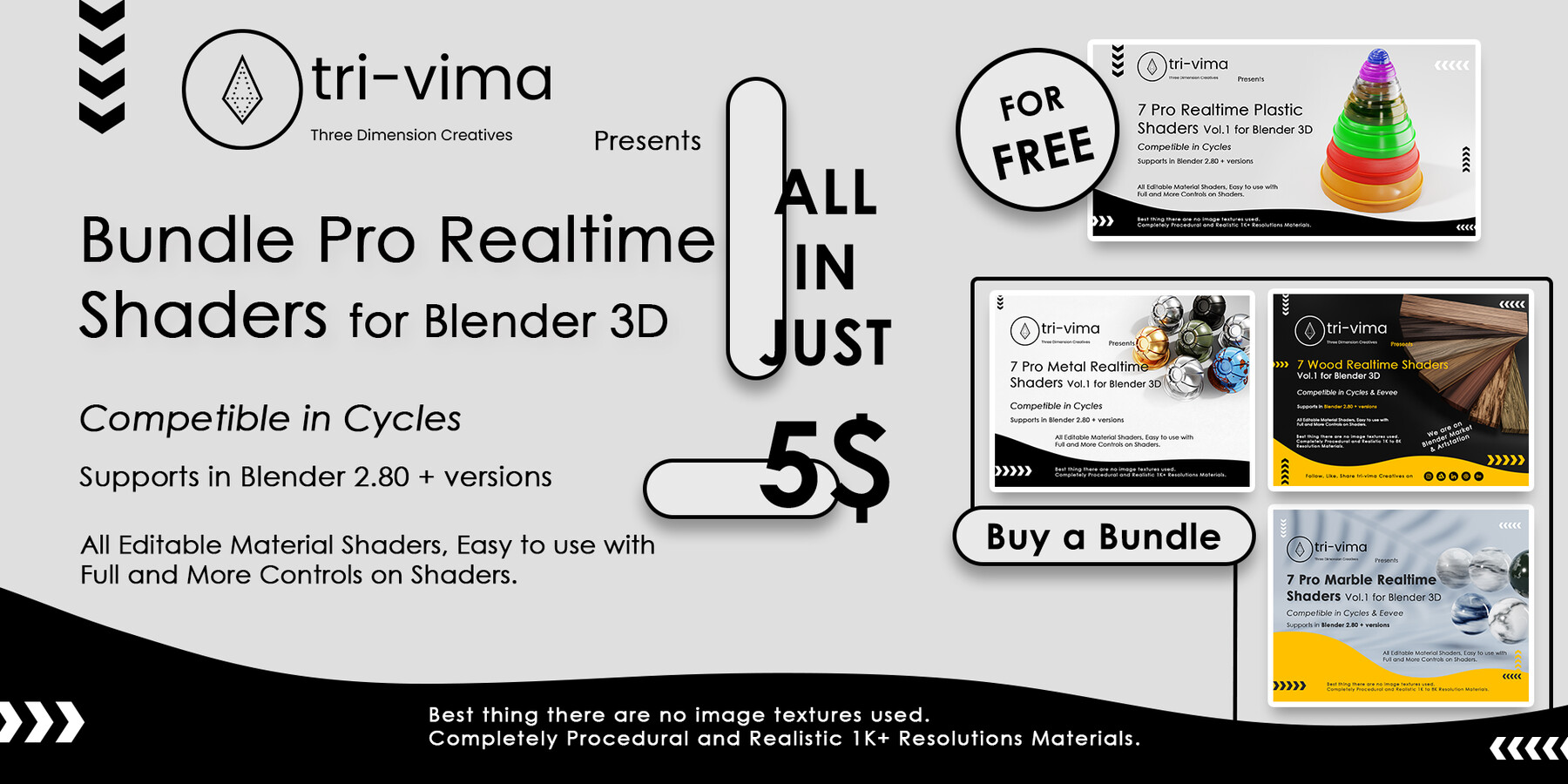ArtStation - Pro Realtime Blender Shaders Bundle | Resources