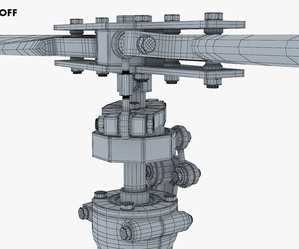 ArtStation - Helicopter Tail Rotor v 1 | Resources