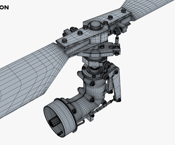 ArtStation - Helicopter Rotor System v 1 | Resources