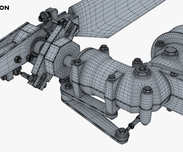 ArtStation - Helicopter Rotor System v 1 | Resources