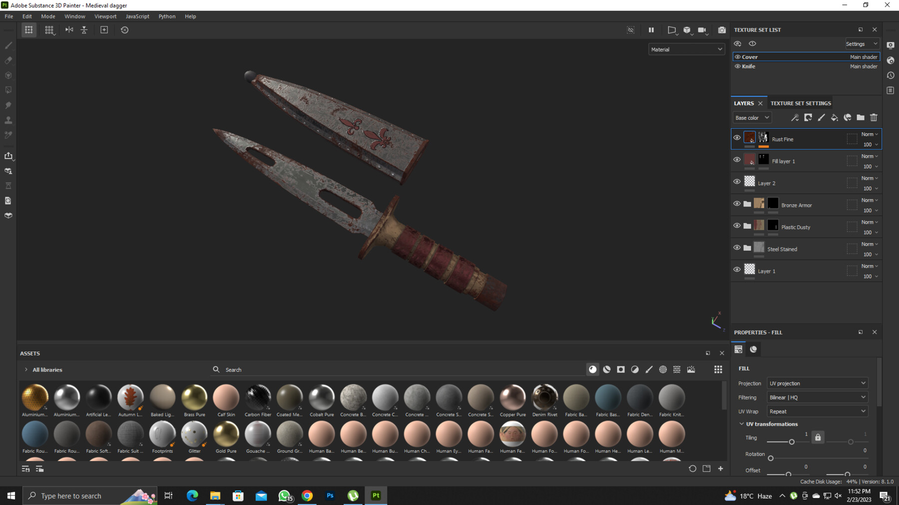 ArtStation - Medieval dagger | Resources