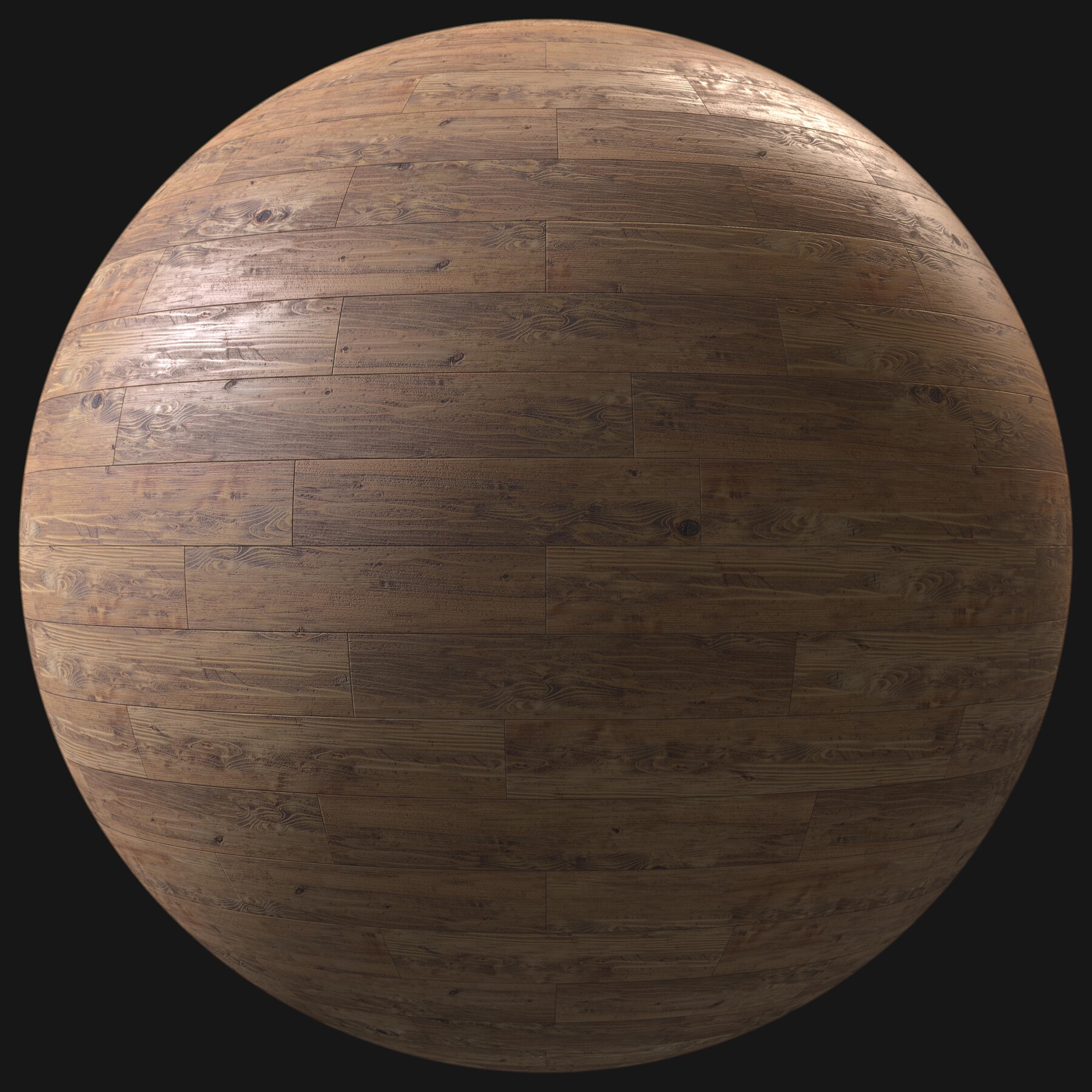 ArtStation - Burnt Oak - Wooden Flooring | Game Assets