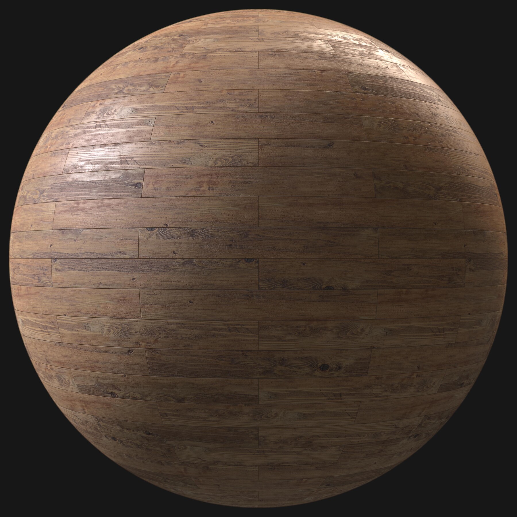 ArtStation - Burnt Oak - Wooden Flooring | Game Assets