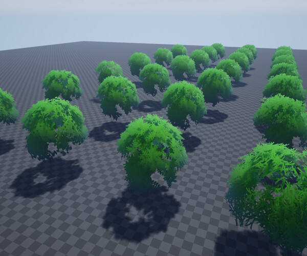 ArtStation - Modular Stylized Tree Kit | Game Assets