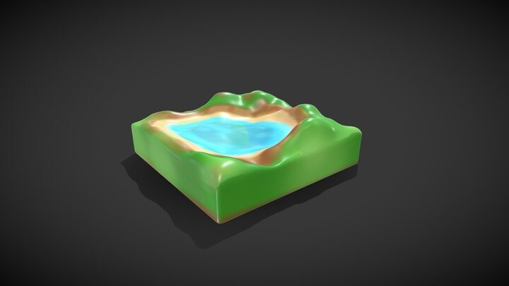 ArtStation - LAKE 3D Model | Resources