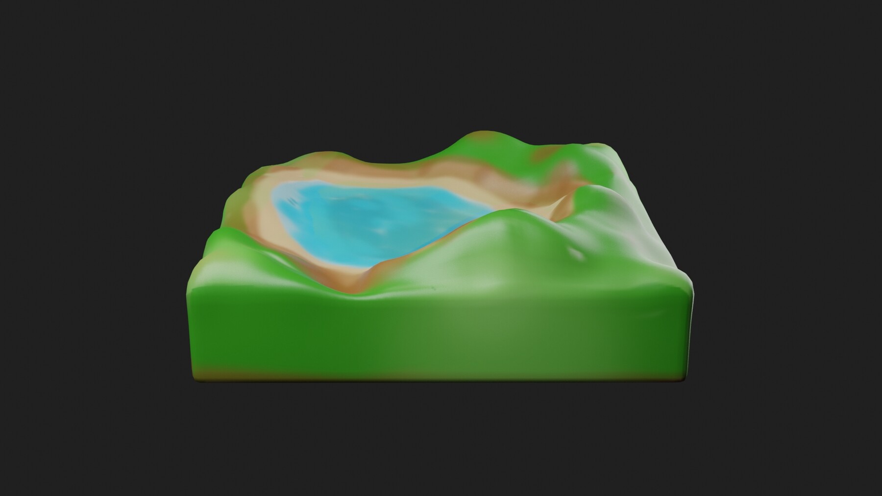 ArtStation - LAKE 3D Model | Resources