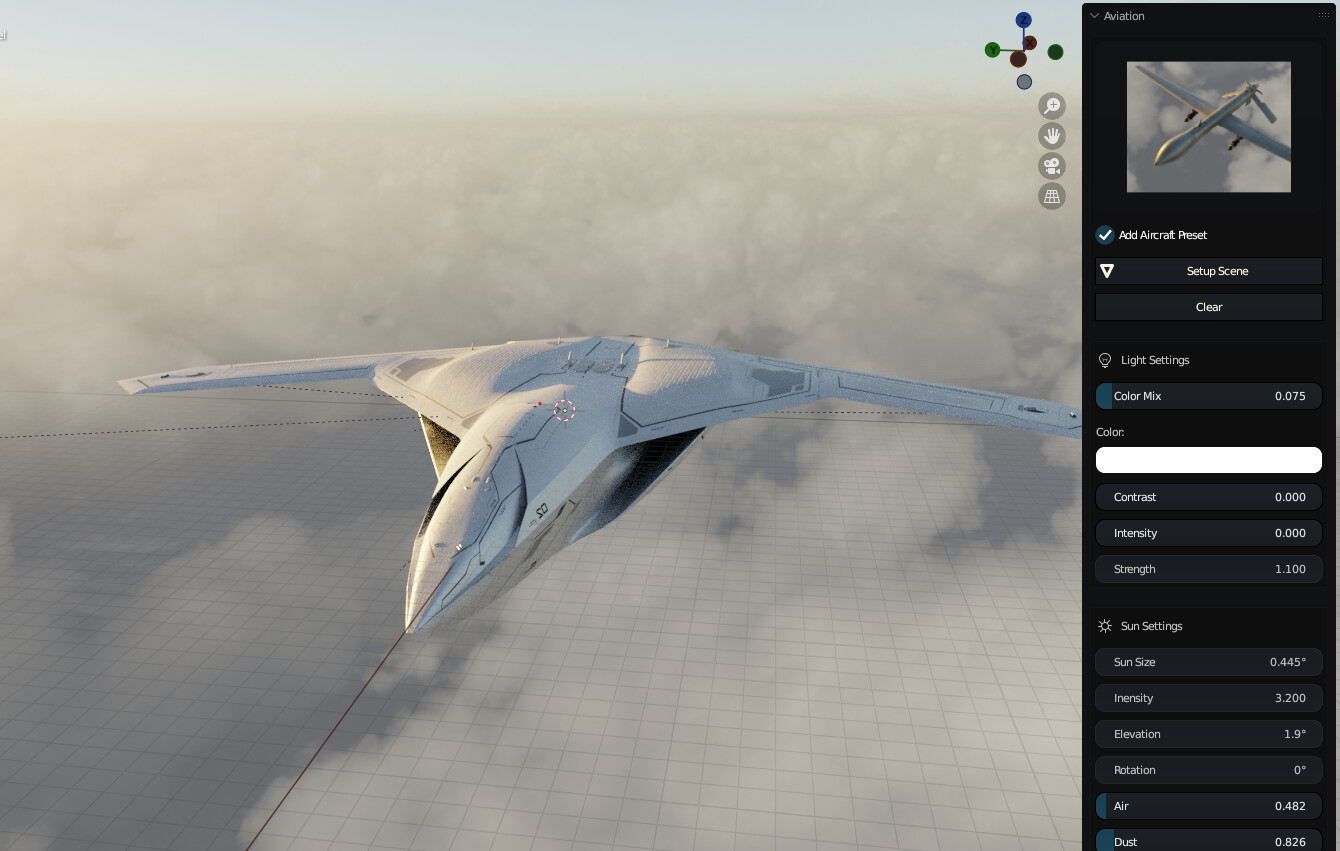 ArtStation - Blender Aviation Skies Addon | Resources