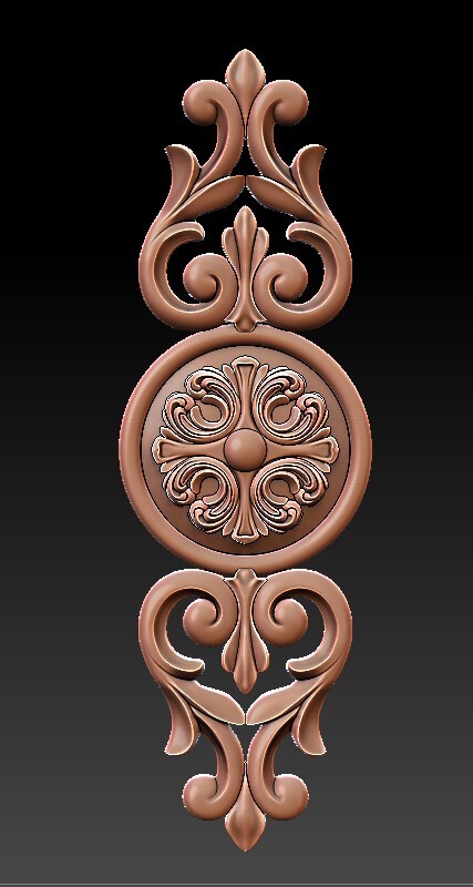 ArtStation - 3D model for CNC machines decor. | Resources