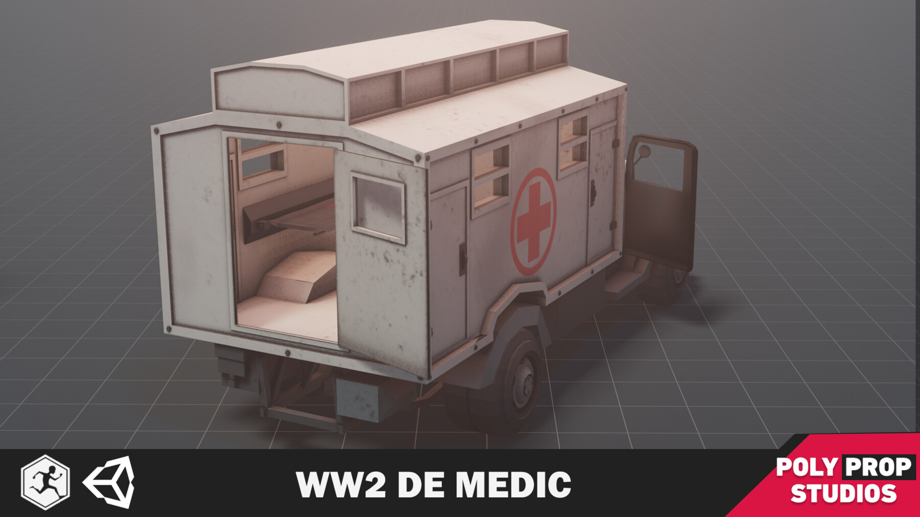 ArtStation - WW2 DE Medic | Game Assets