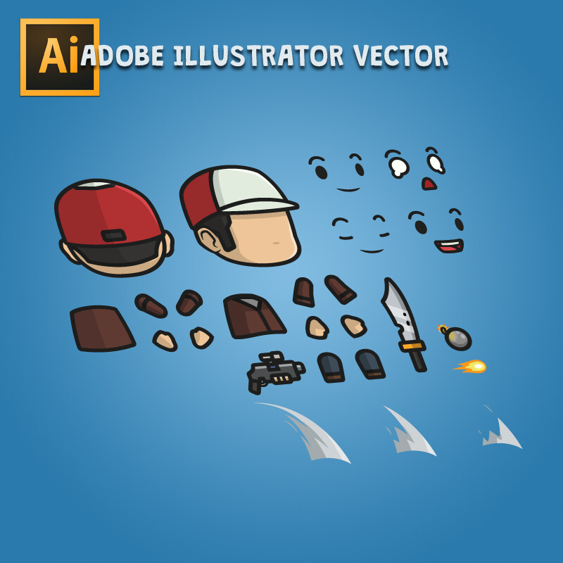 ArtStation - Boy With Hat | Game Assets