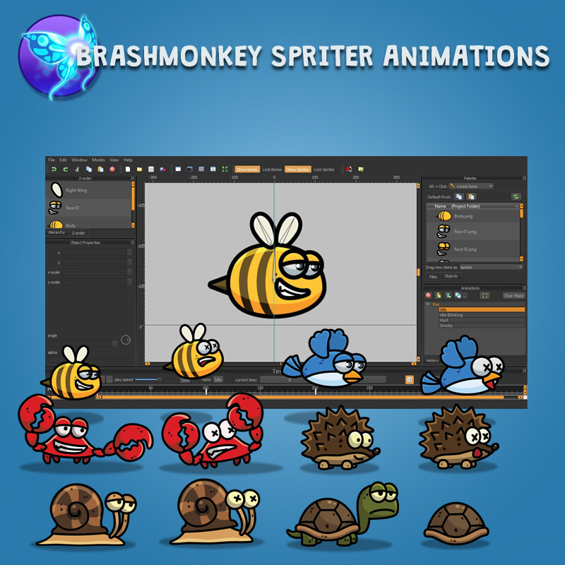 ArtStation - Cartoon Enemy Pack 02 | Game Assets