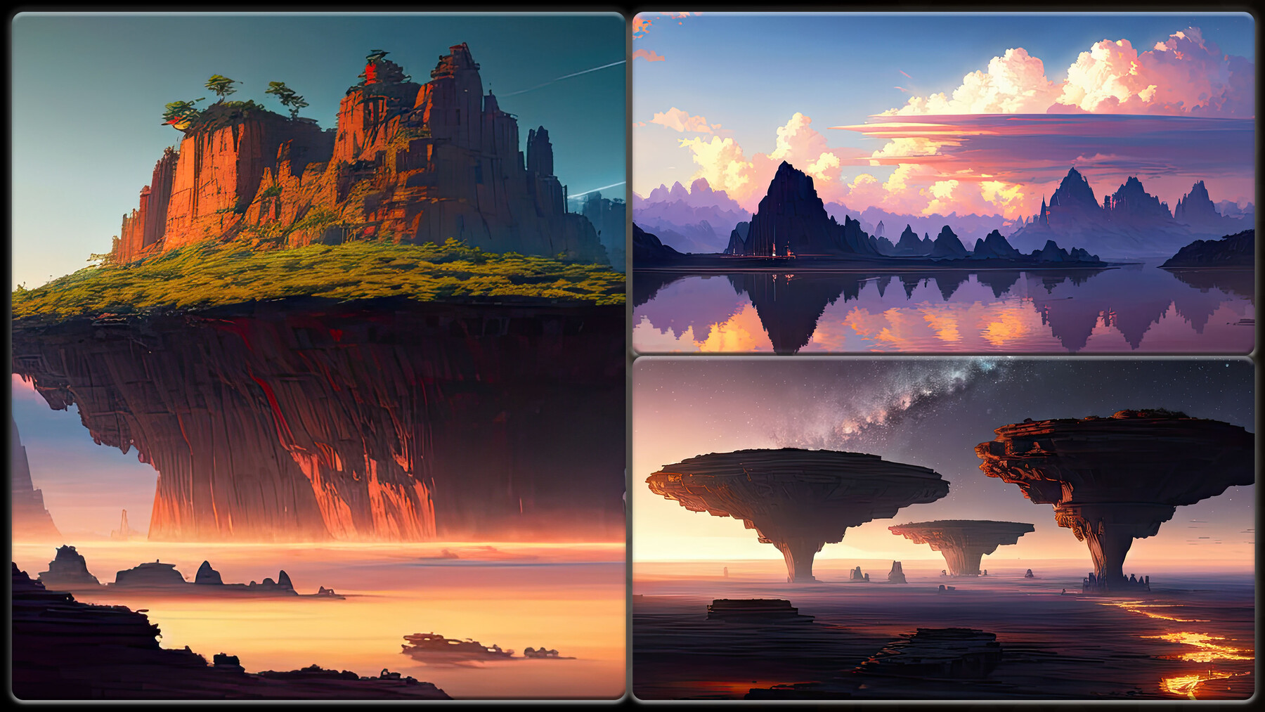 ArtStation - 210 Painted - Alien Planet Reference Pack | 4K | v.3 ...