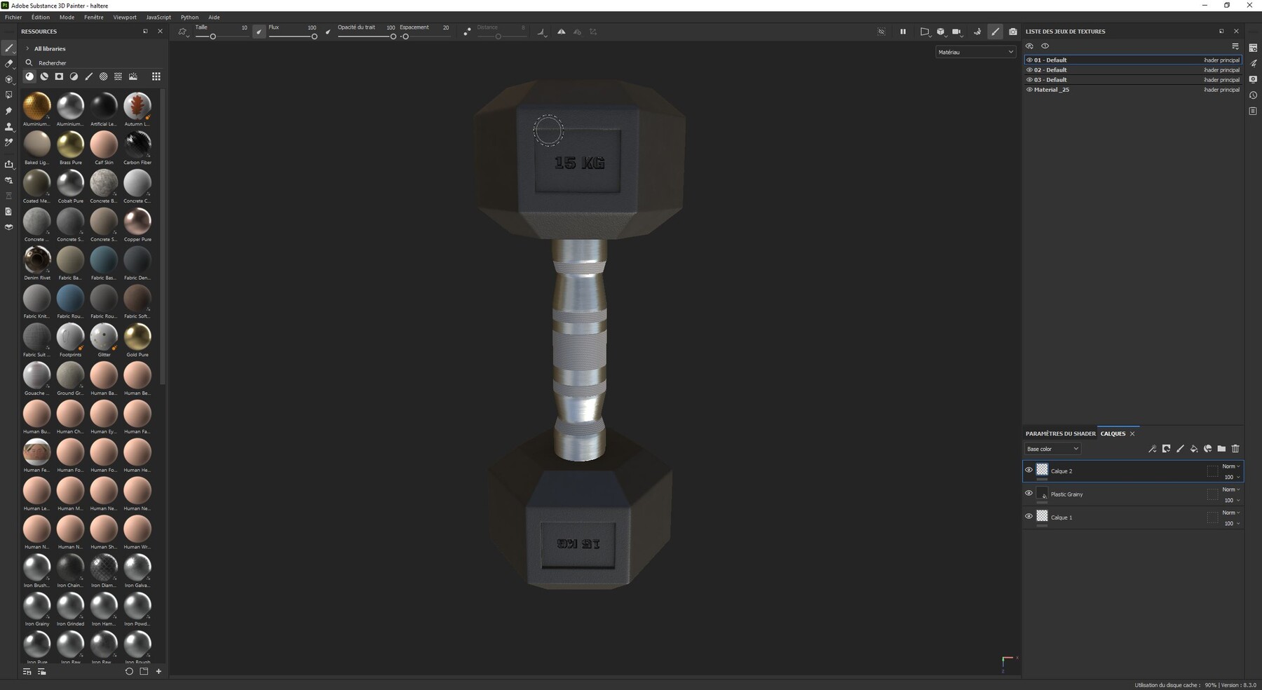 ArtStation - dumbbell weight | Resources
