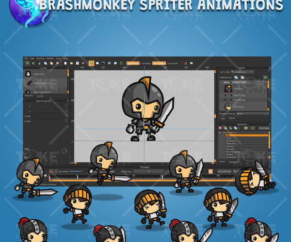 ArtStation - Mini Knight Character Pack | Game Assets