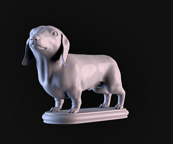 ArtStation - Dachshund | Resources
