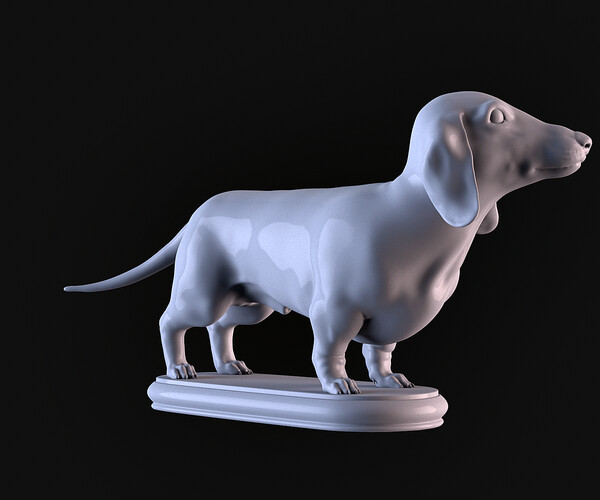 ArtStation - Dachshund | Resources