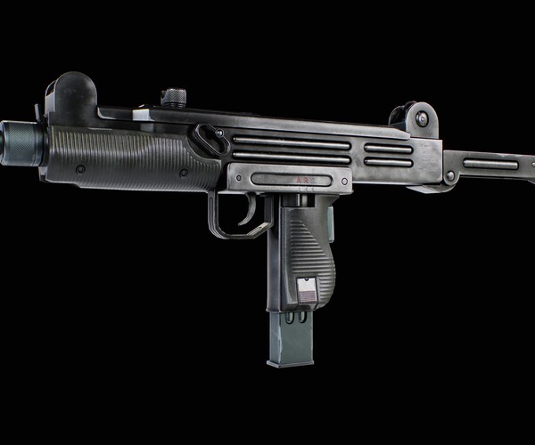 ArtStation - UZI - Low Poly | Game Assets