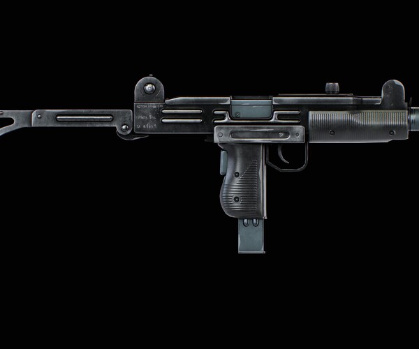 ArtStation - UZI - Low Poly | Game Assets