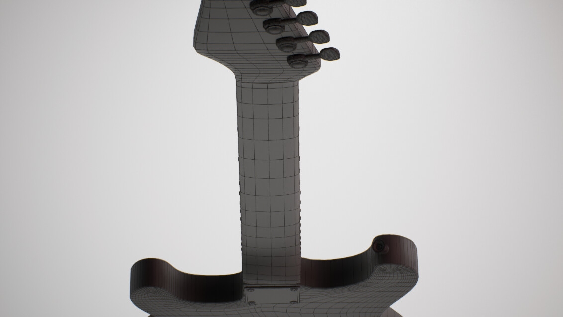 ArtStation - Electric guitar | Game Assets
