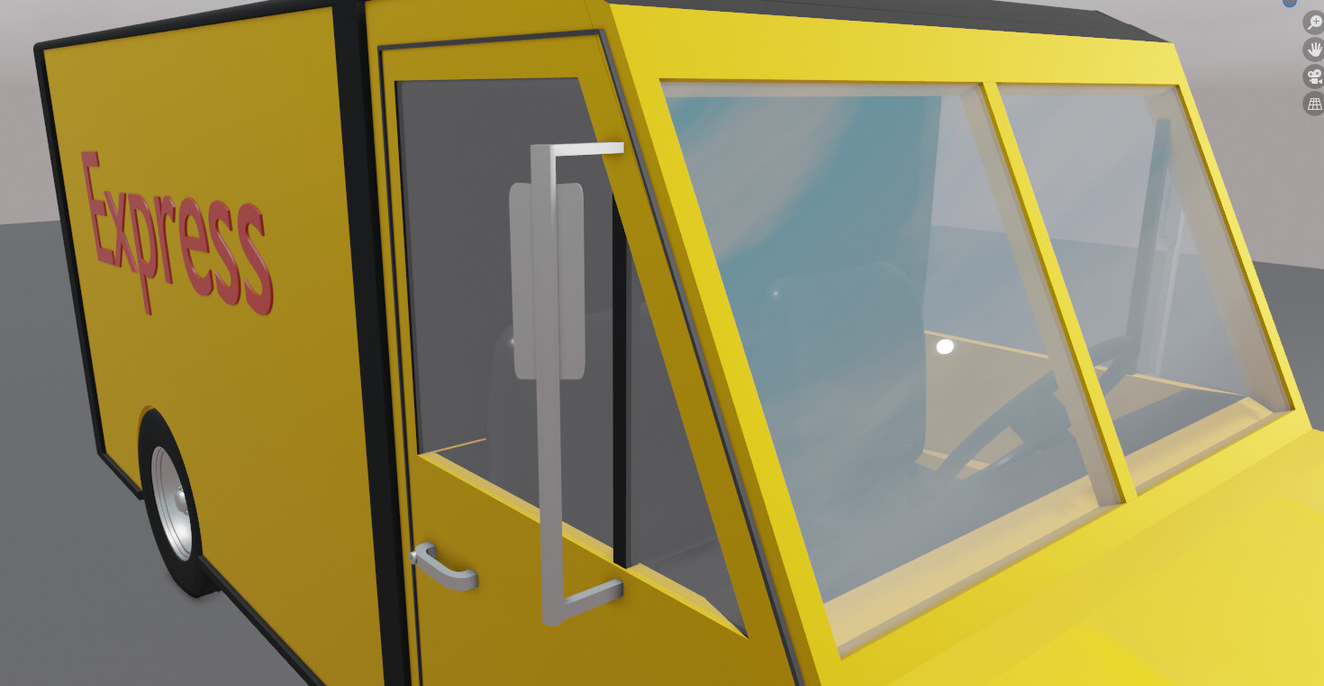ArtStation - Delivery Van | Resources