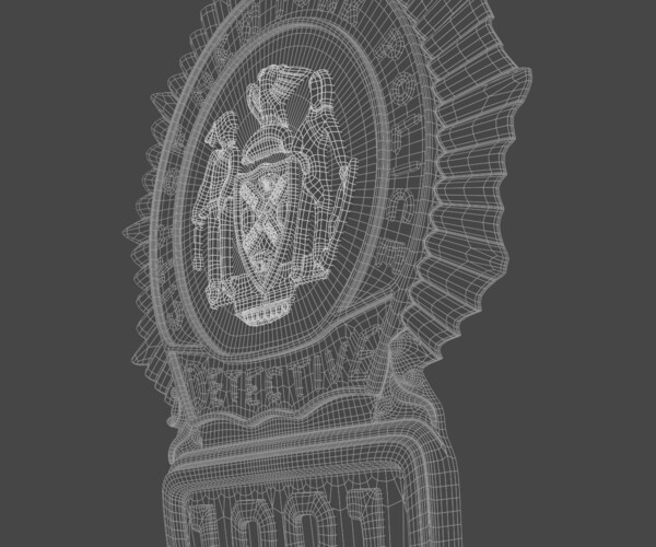 ArtStation - New York police badge | Game Assets