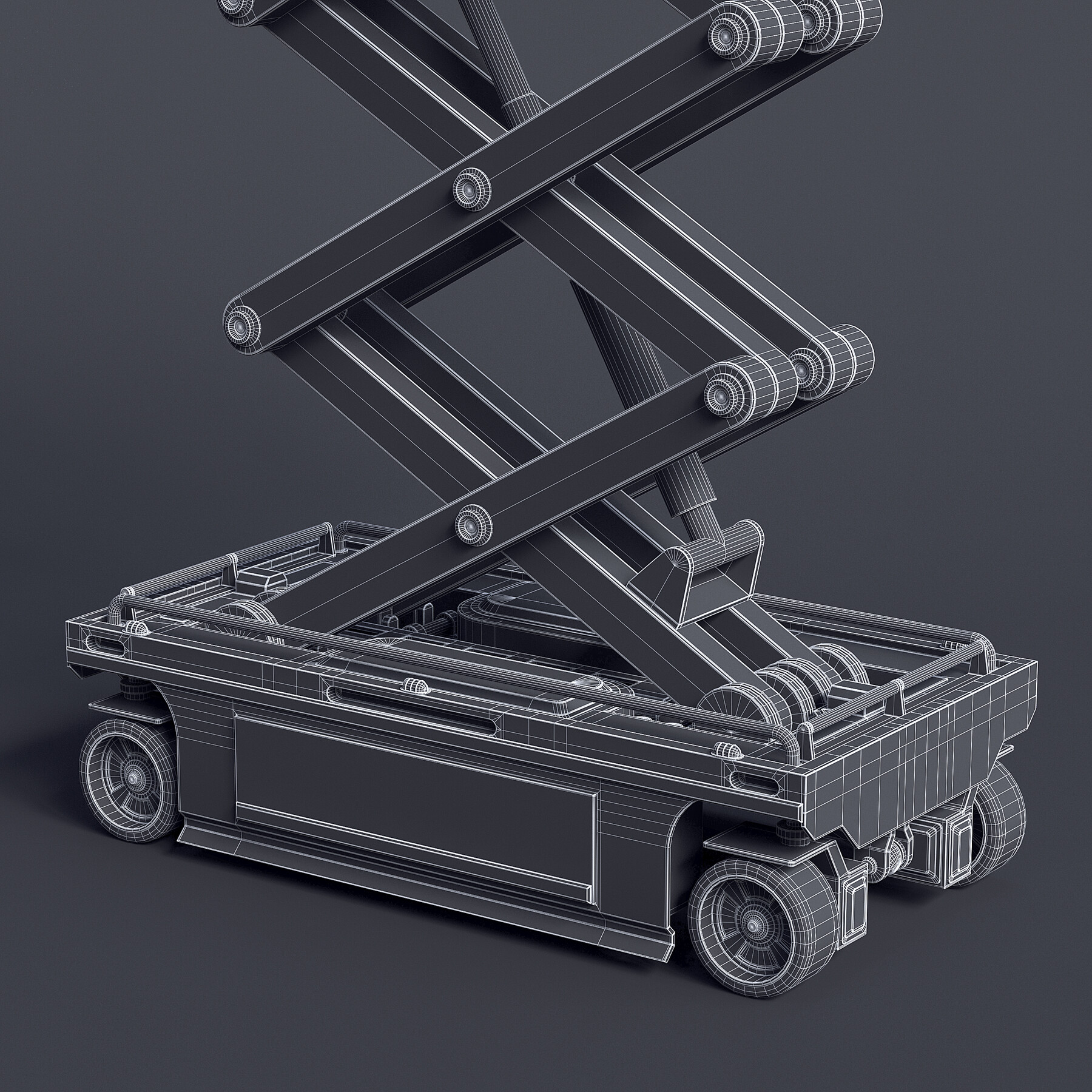 ArtStation - Scissor Freight Lift II | Game Assets