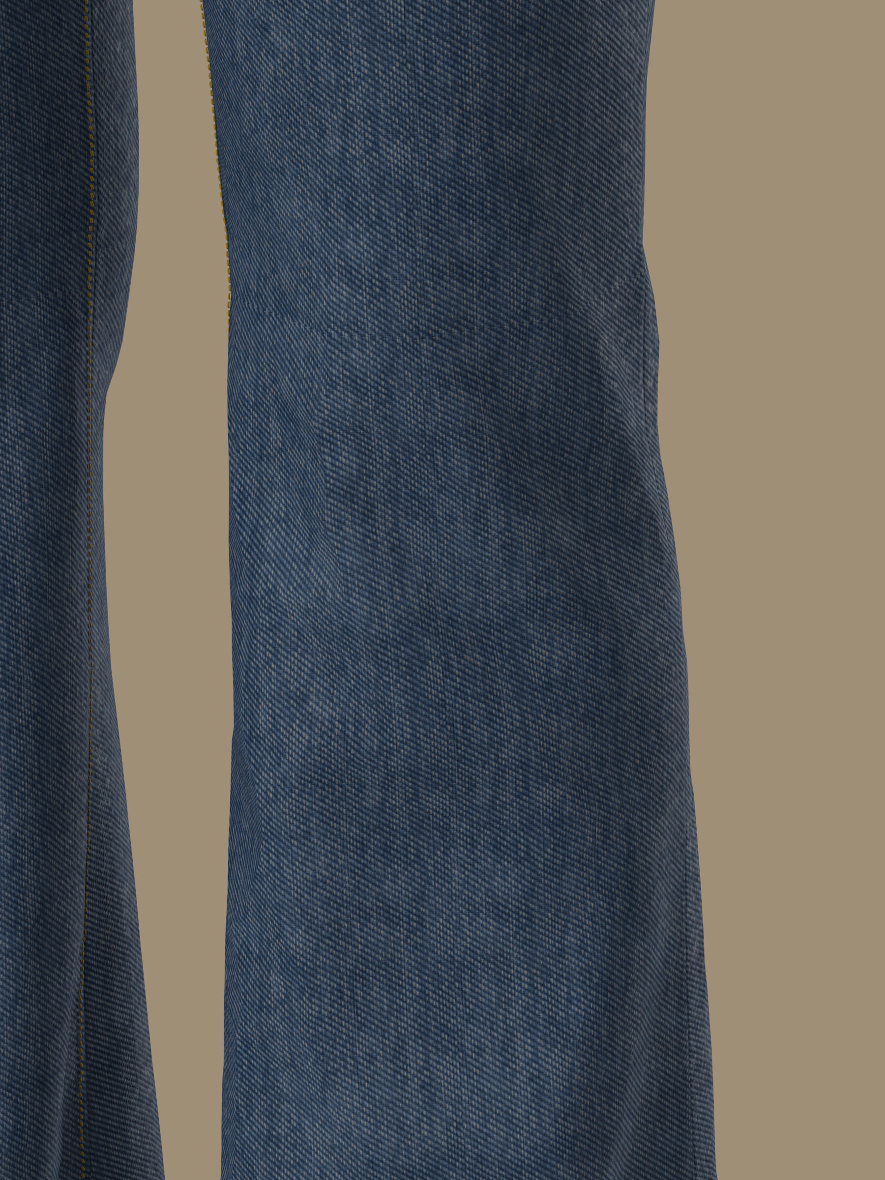 ArtStation - 3D FLARE DENIM PANTS | Resources