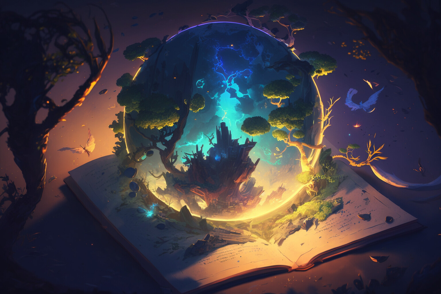 ArtStation - Truth Beyond Reality: Navigating the Map of My Mind 1 | Artworks