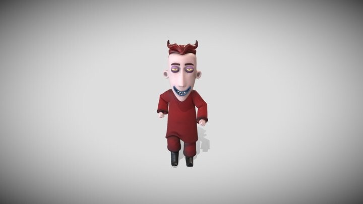 ArtStation - Lock (the strange world of jack) - Character 3D Rigged ...