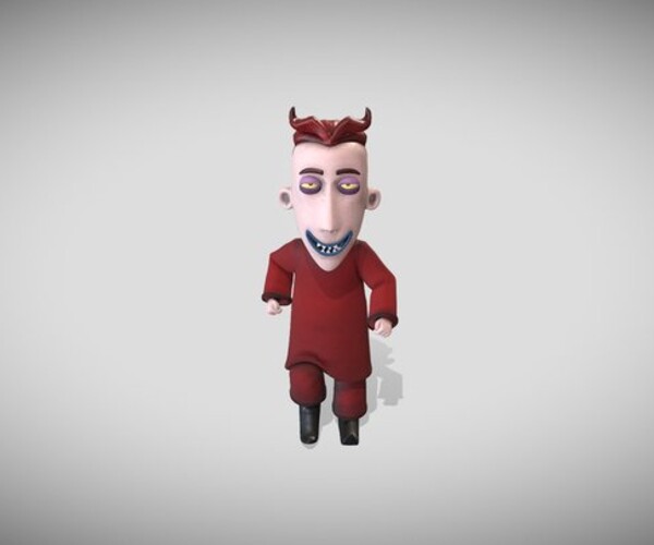 ArtStation - Lock (the strange world of jack) - Character 3D Rigged ...