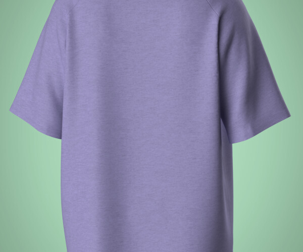 ArtStation - 3D SUPREM LILAC TSHIRT / MEN'S WEAR | Resources