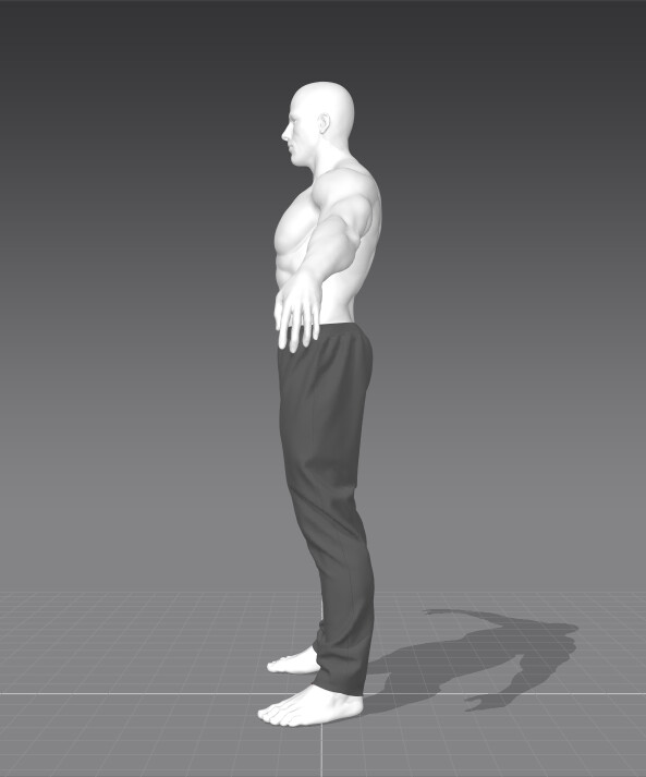 ArtStation - Clothes for Marvelous Designer: Pants Man | Game Assets