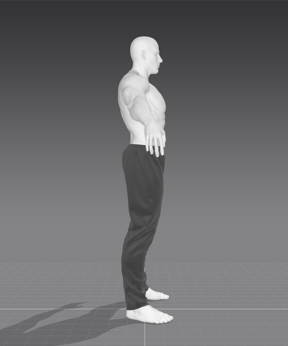 ArtStation - Clothes for Marvelous Designer: Pants Man | Game Assets