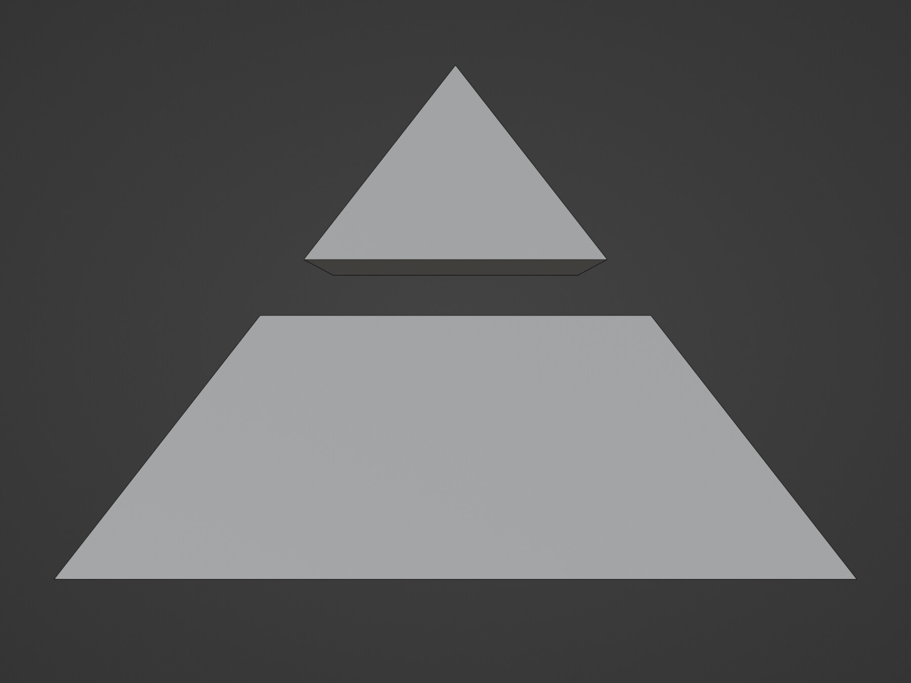 ArtStation - Pyramid Separated into 2 Parts | Resources